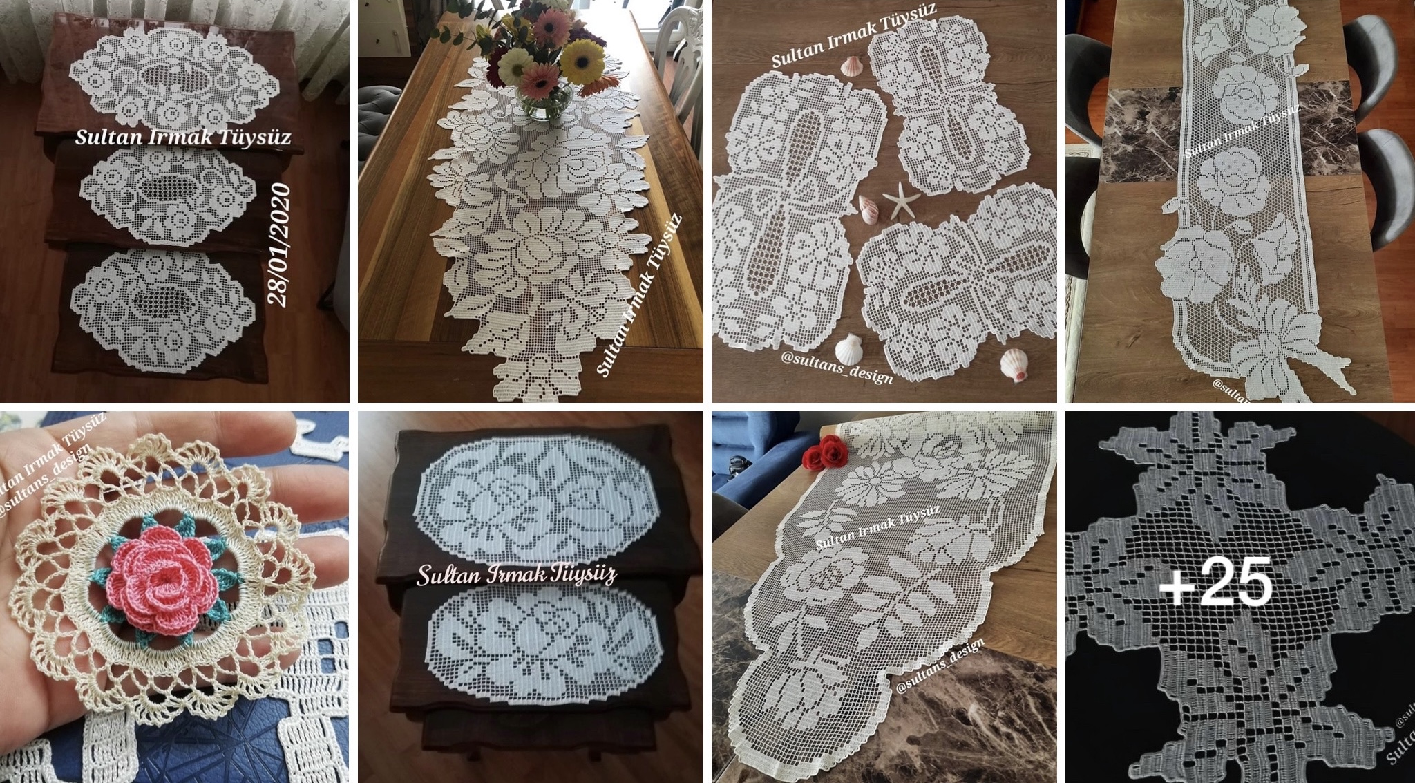 Hayran Bırakan Dantel Masa Örtüsü Modelleri - Gelin İşleri